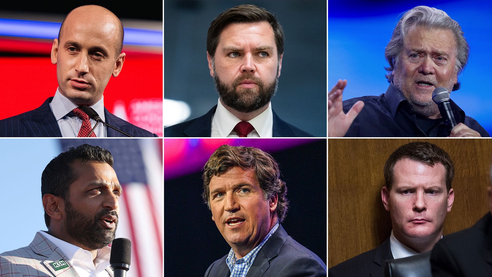 Trumps 2025 Short List Tucker Carlson Steve Bannon Stephen Miller And Jd Vance