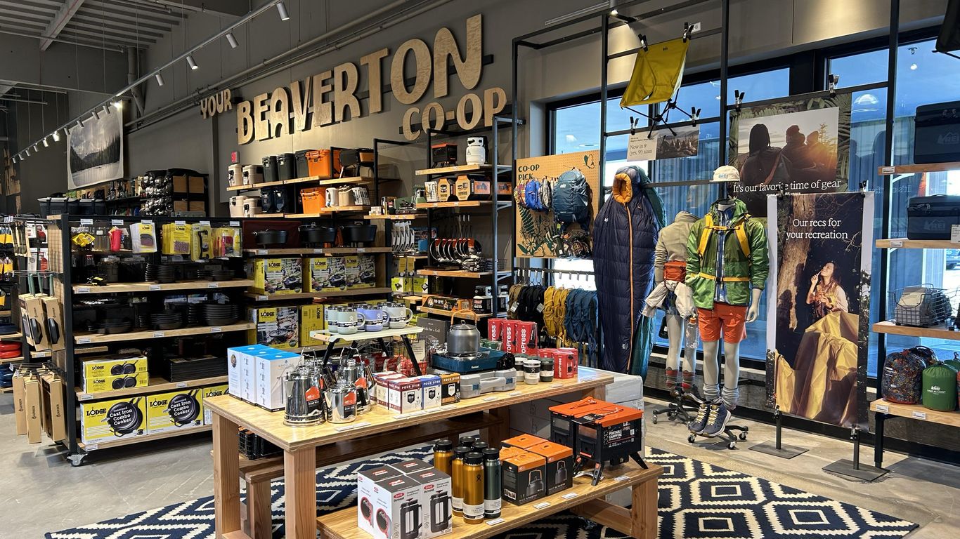 New REI opens in Beaverton - Axios Portland