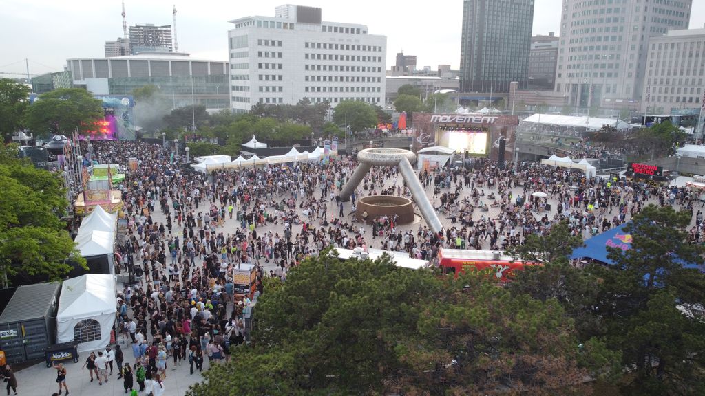 Movement music festival brings thousands to downtown Detroit - Axios ...