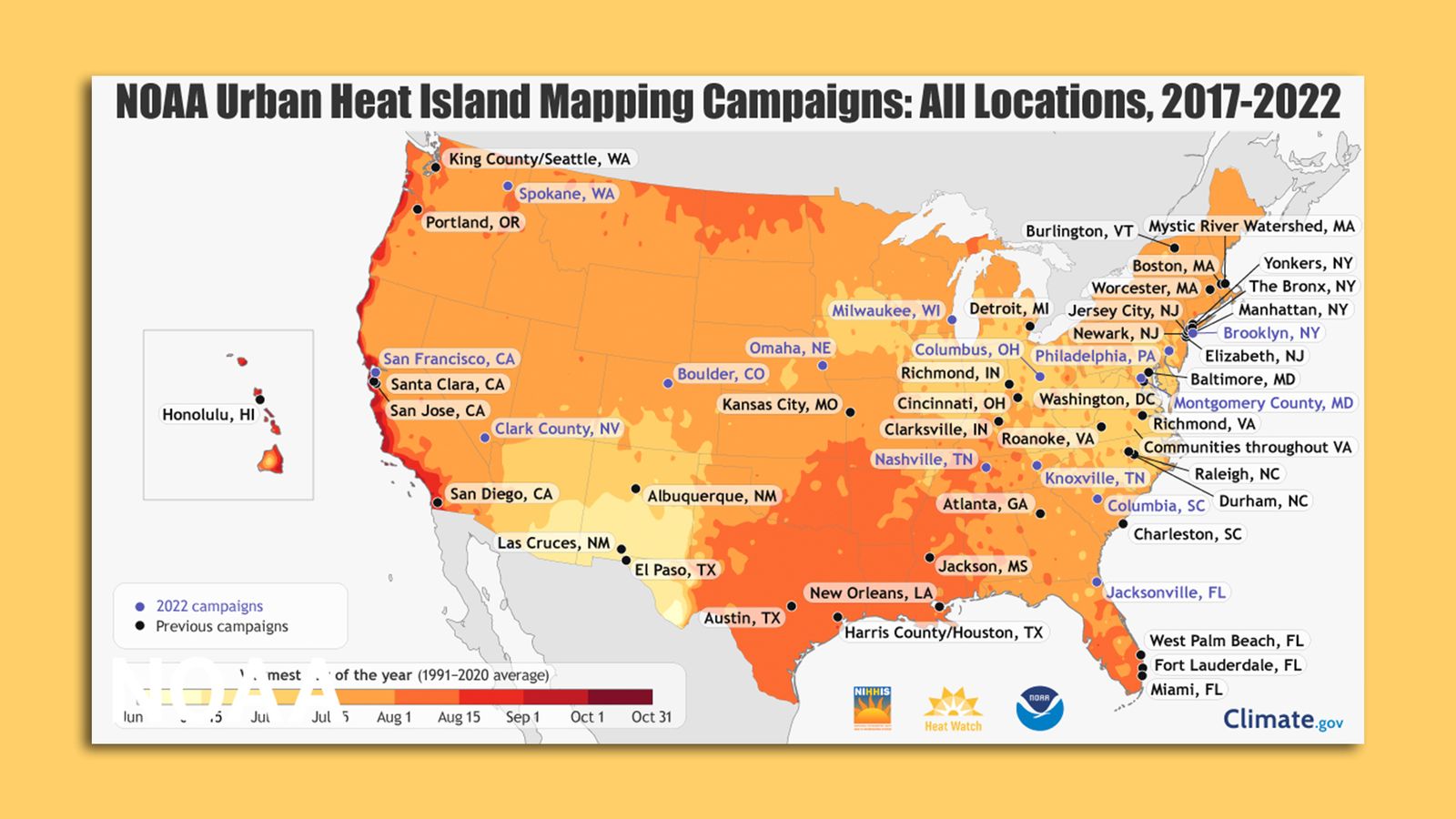 Boulder selected to help with NOAA heat mapping campaign - Axios Denver