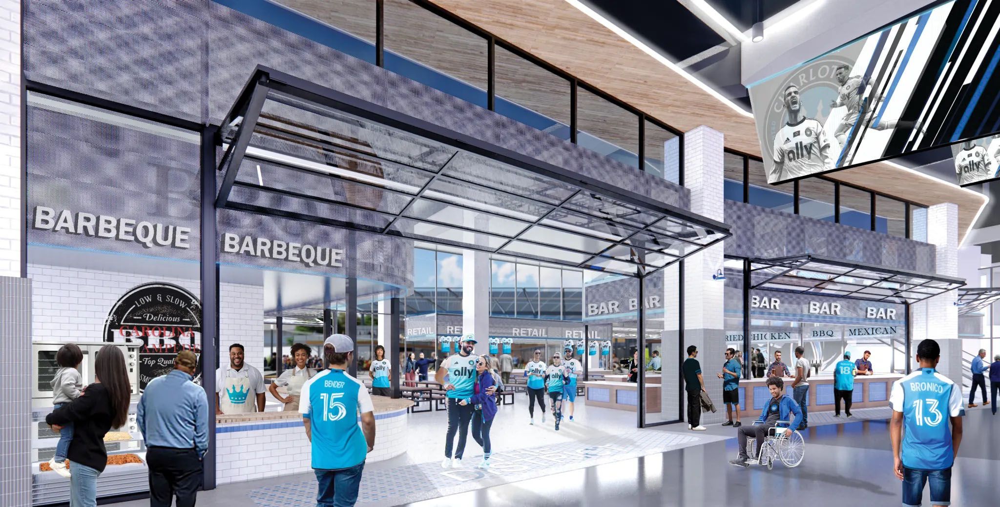 Bank of America Stadium's $800M makeover for the Carolina Panthers and ...