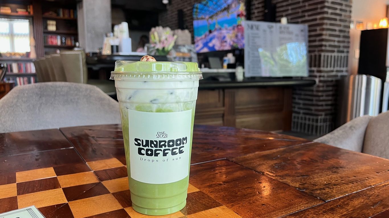 Try cold-foam forward drinks at Salt Lake City's Sunroom Coffee - Axios Salt Lake City