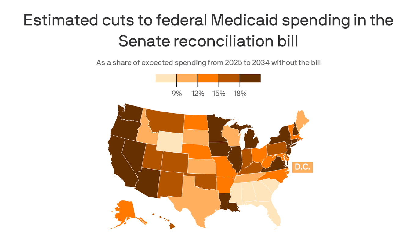 Washington state faces major Medicaid losses under new federal law - Axios Seattle