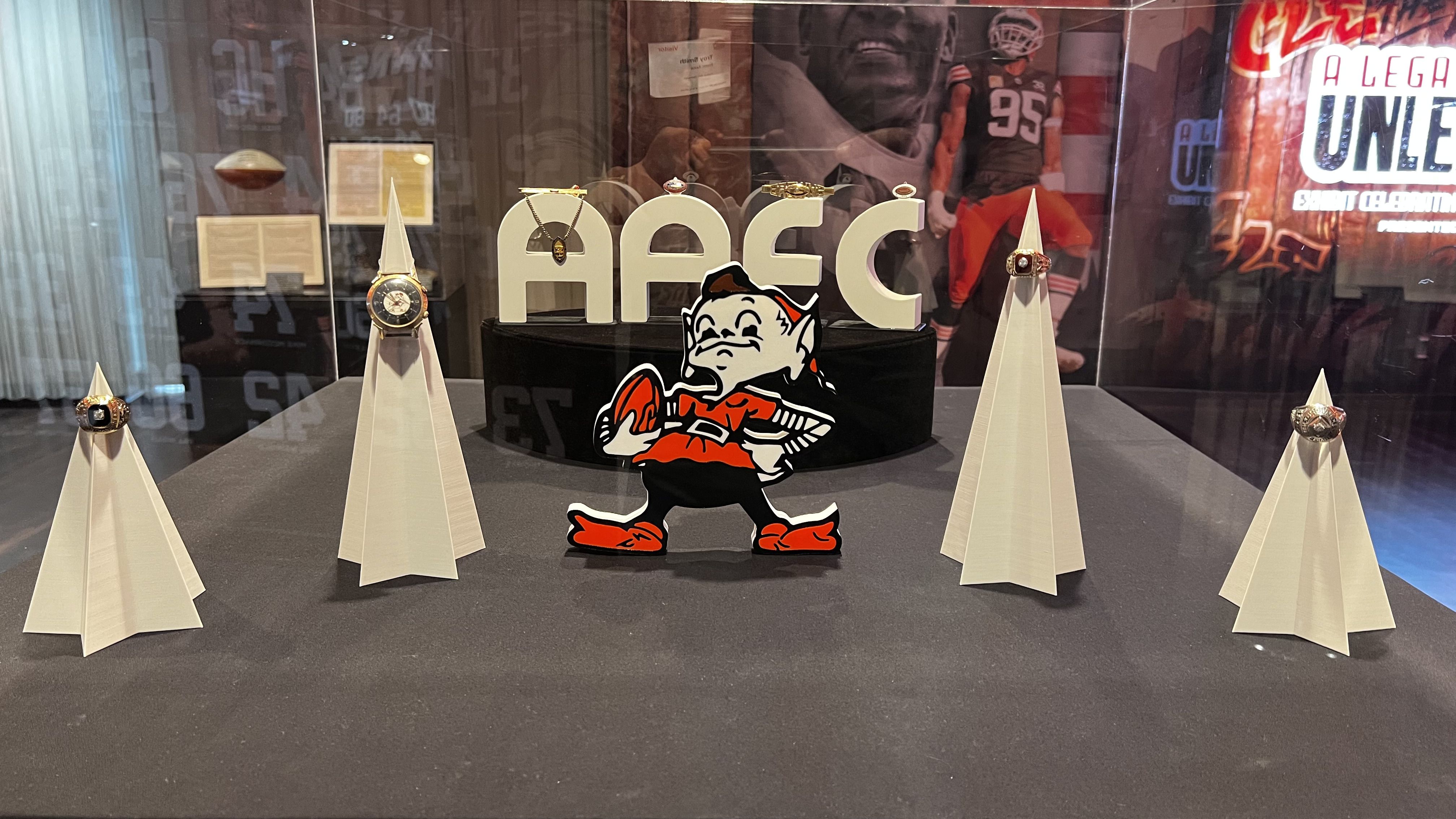 Browns legacy unleashed in Pro Football Hall of Fame exhibit - Axios ...