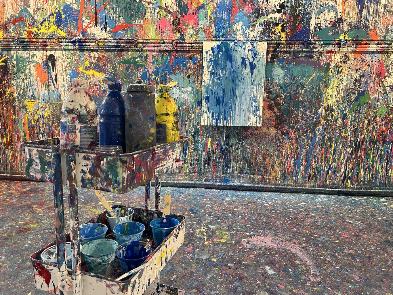 Make your own art with locally-owned splatter painting experience in ...