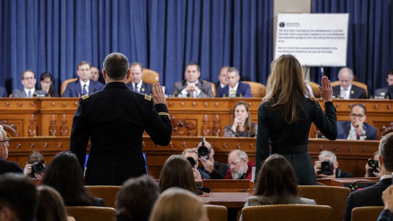 Recap: Alexander Vindman and Jennifer Williams testify in impeachment ...
