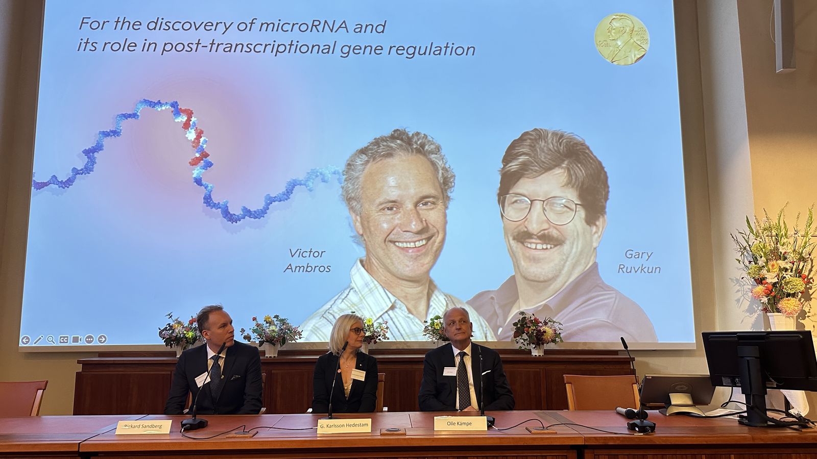 Nobel Prize in medicine: Victor Ambros, Gary Ruvkun honored for microRNA discovery