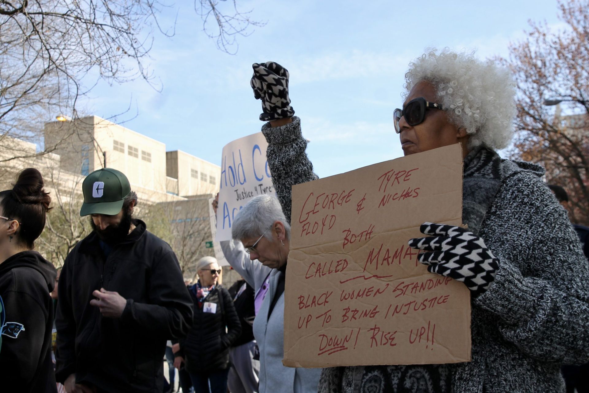 Photos: Charlotte protests police brutality following Tyre Nichols ...