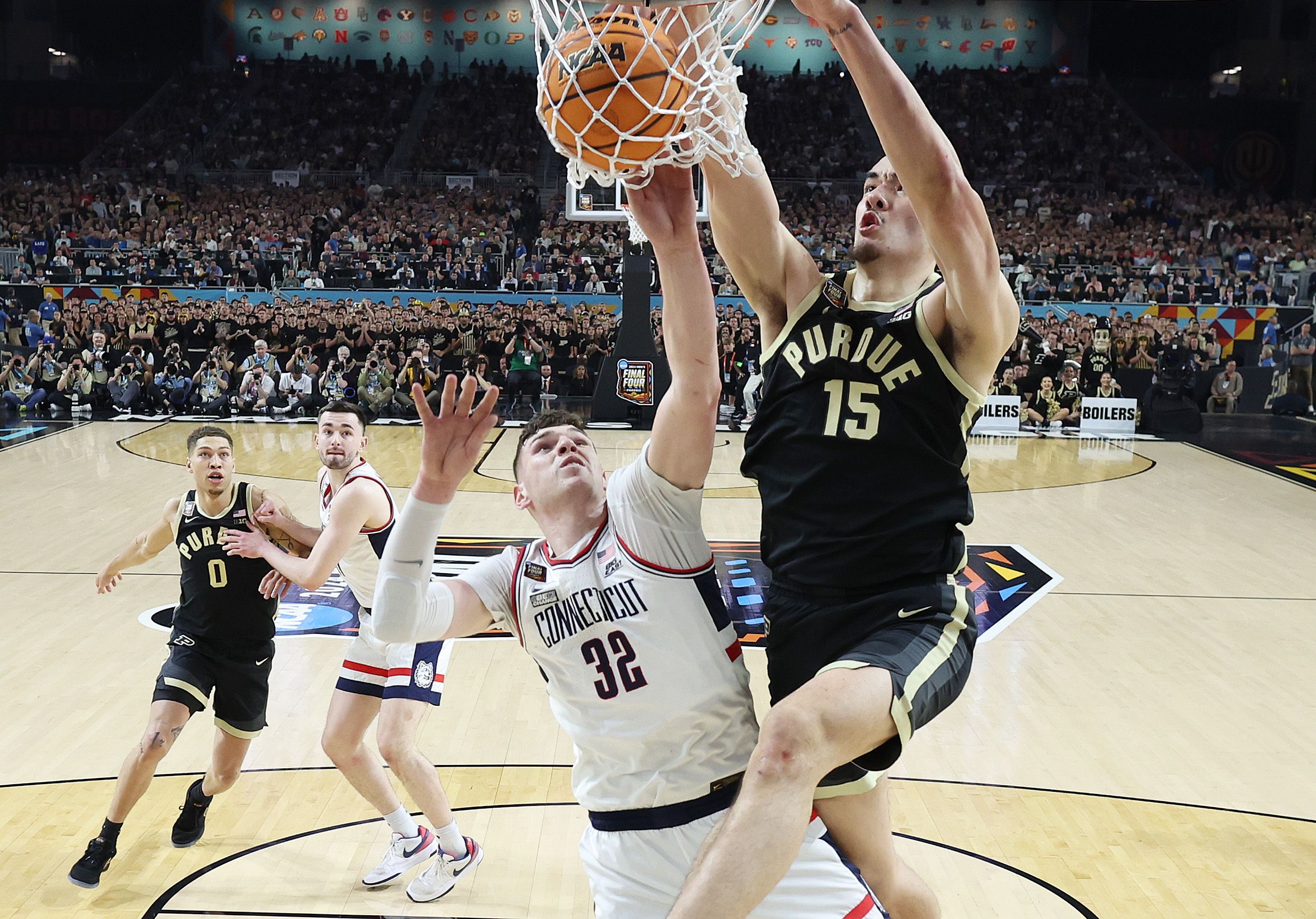 Photos: UConn beats Purdue to win NCAA men's basketball championship