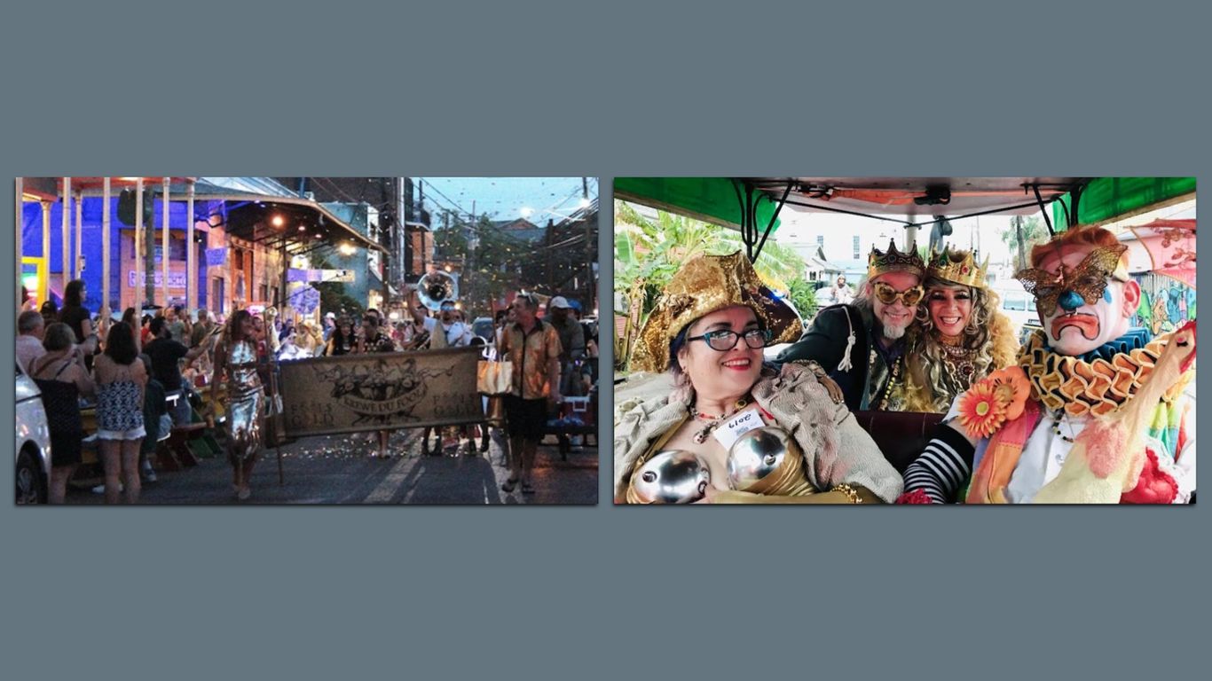 New Orleans' April Fools' Day parade rolls Tuesday - Axios New Orleans
