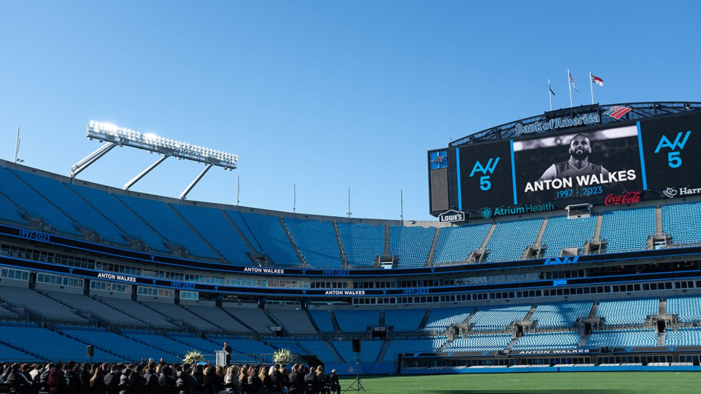 Photos: A celebration of the life of Charlotte FC player Anton Walkes ...