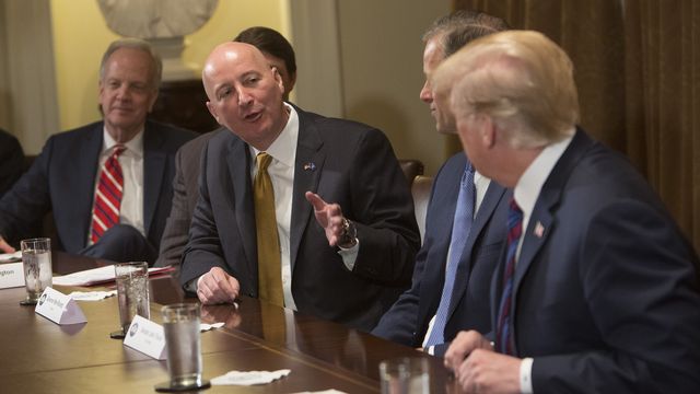 Former Nebraska Gov. Ricketts appointed to U.S. Senate