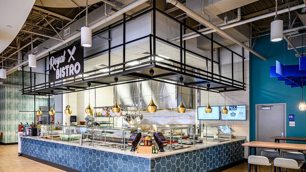 See inside Queens University’s upscale dining hall