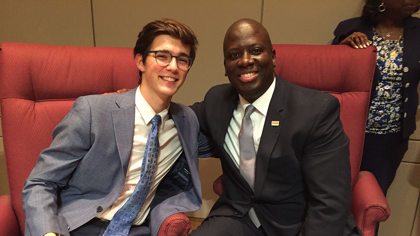 Everyone loves Gabe: Meet the 17-year-old who keeps the CMS board ...