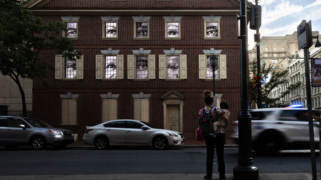 New Declaration House art spotlights "The Descendants of Monticello" - Axios Philadelphia