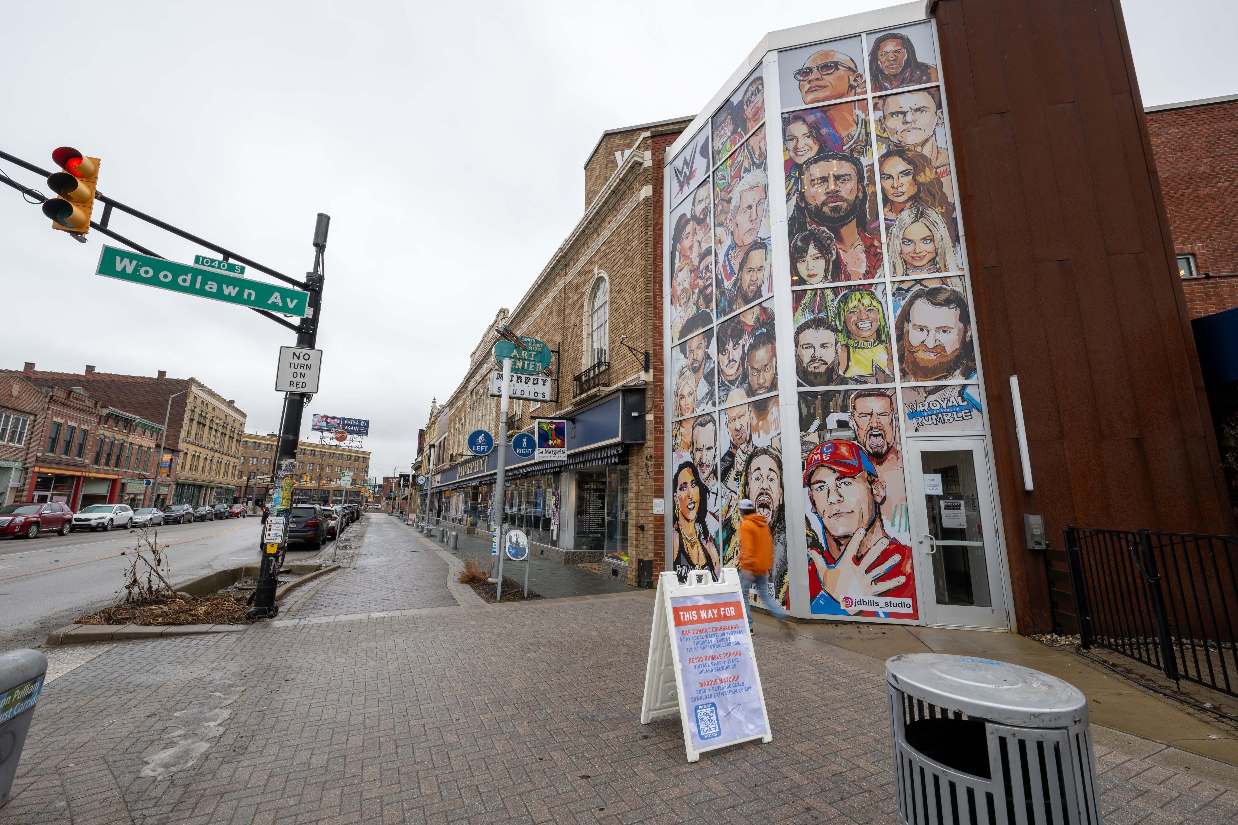 In photos: The WWE Royal Rumble in Indy - Axios Indianapolis