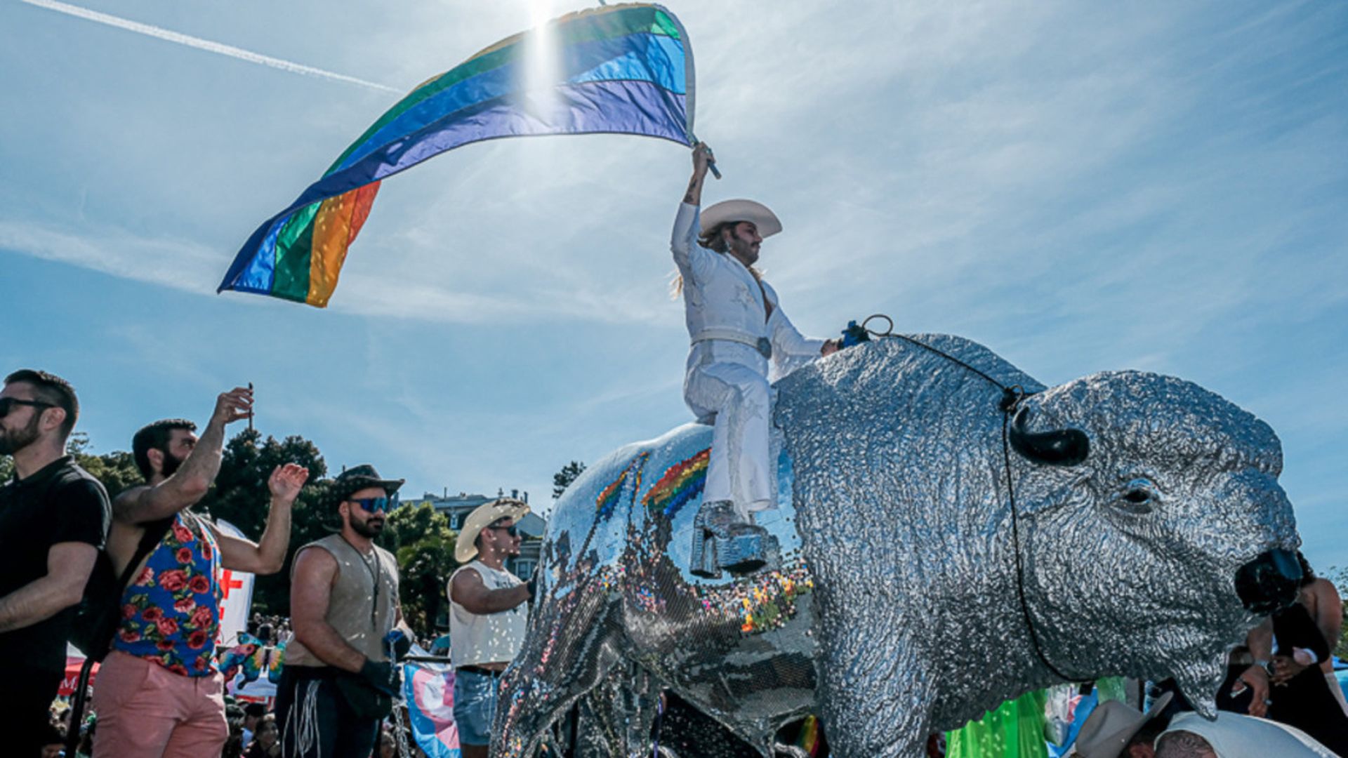 XX takes the win at this year's Hunky Jesus contest - Axios San Francisco