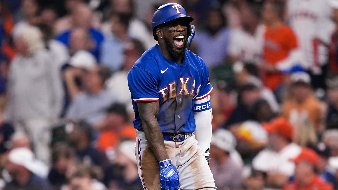 Adolis Garcia is the star of the Texas Rangers in the 2023 playoffs ...