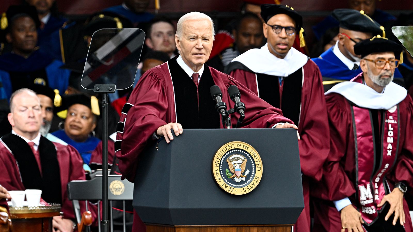 Biden's Morehouse College speech: Democracy, Israel, and keeping faith.