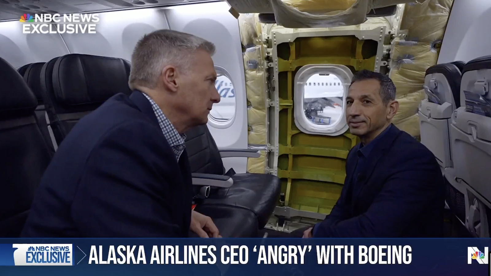 United and Alaska Airlines blame Boeing for reputational damage