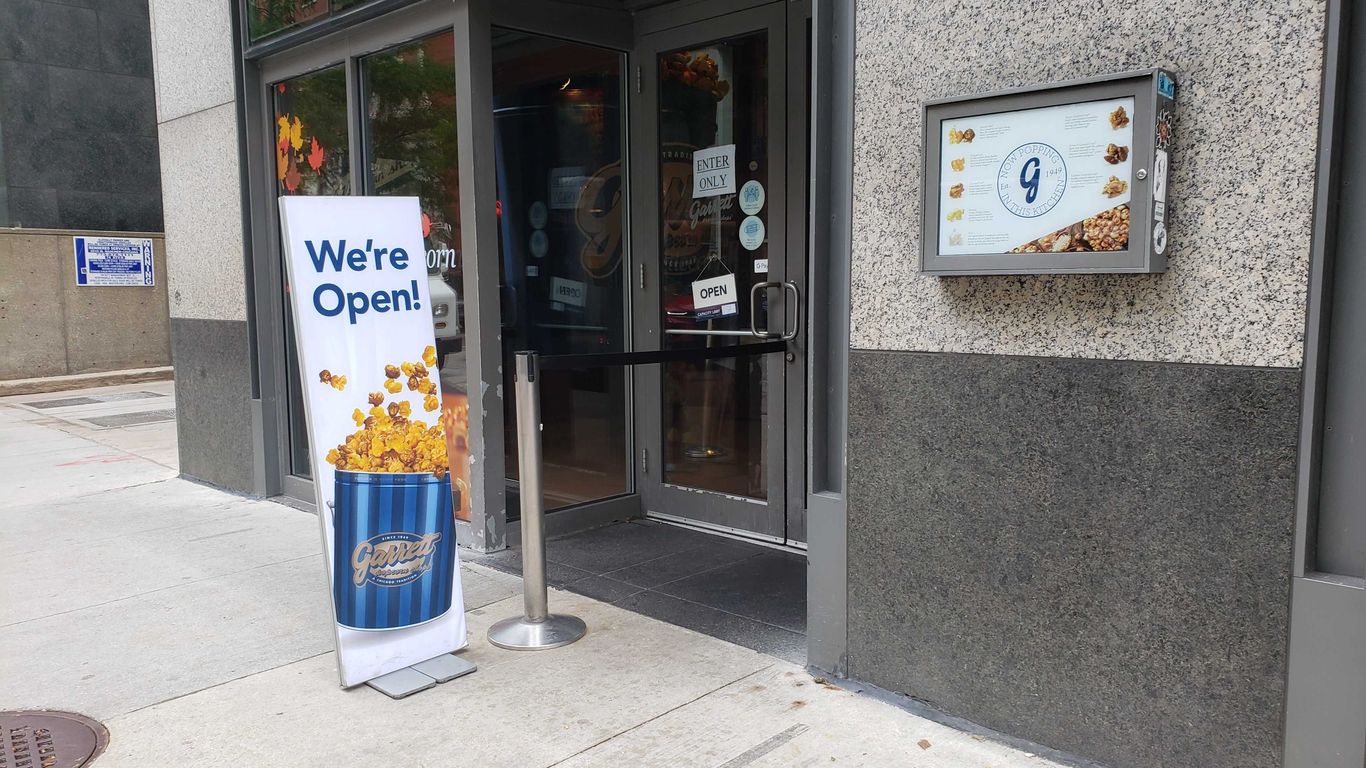 Business in downtown Chicago today how are the lines - Axios Chicago