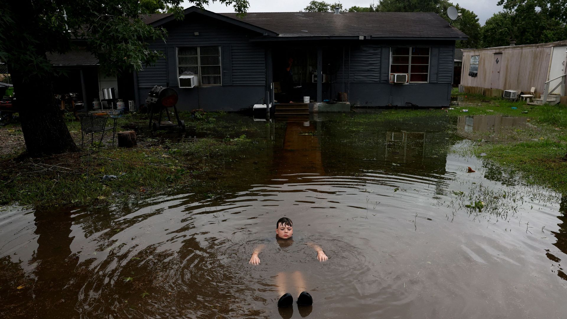 In photos: Hurricane Beryl slams Texas with heavy winds, flooding