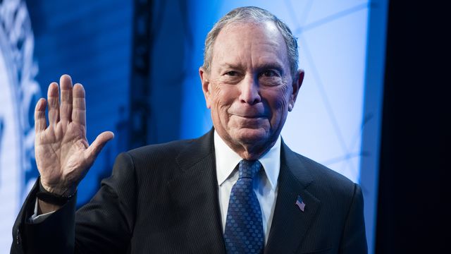Mike Bloomberg embraces the meme