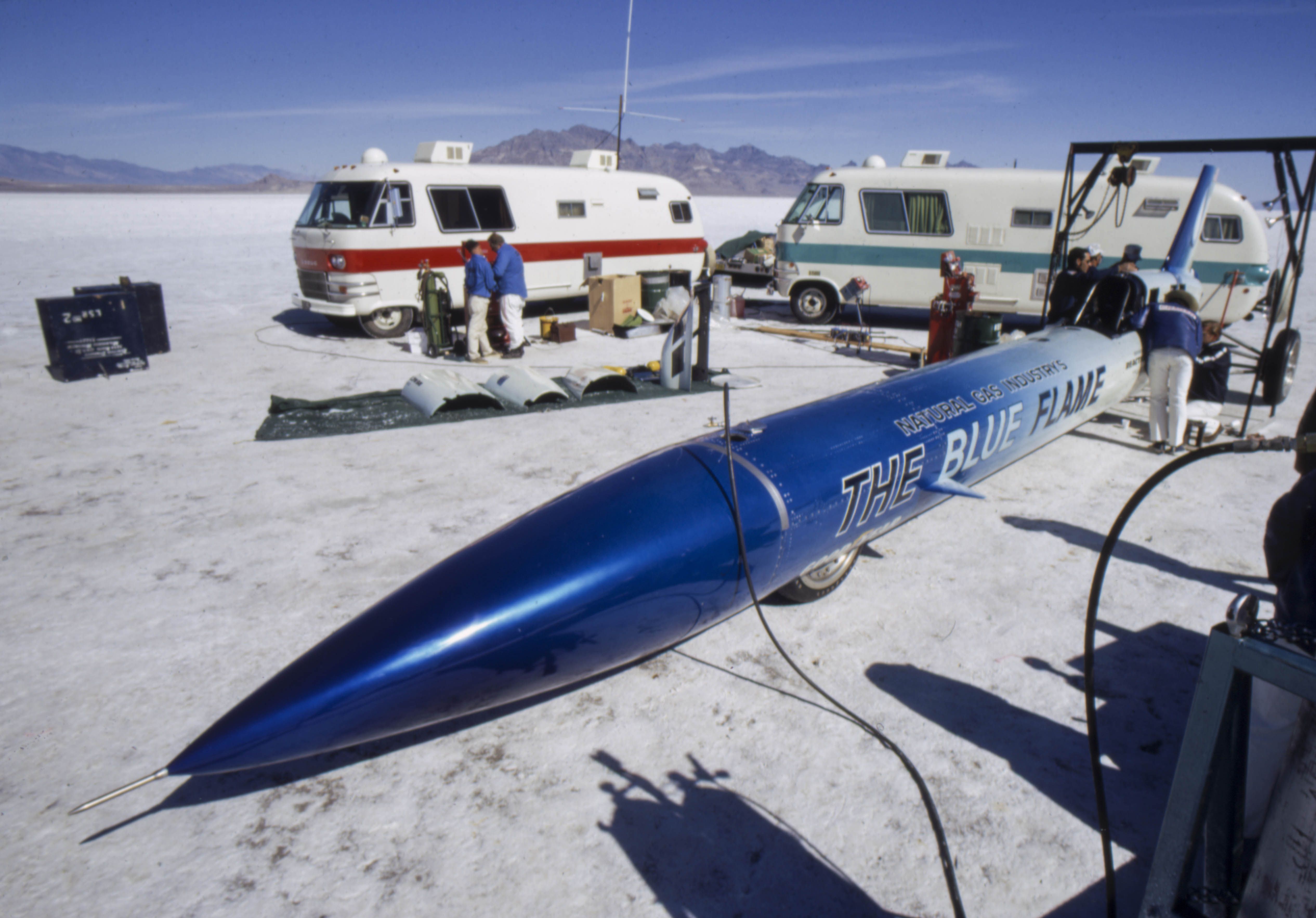 Photos: Bonneville Salt Flats speed records - Axios Salt Lake City