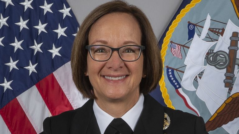 Biden nominates Adm. Franchetti to be first woman to serve as top Navy ...