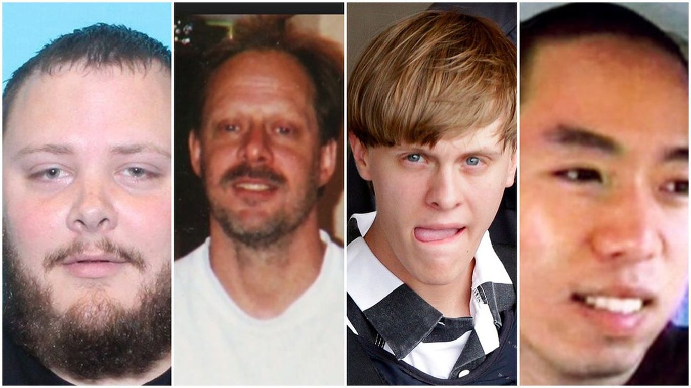 U.S. mass shooters are almost all men