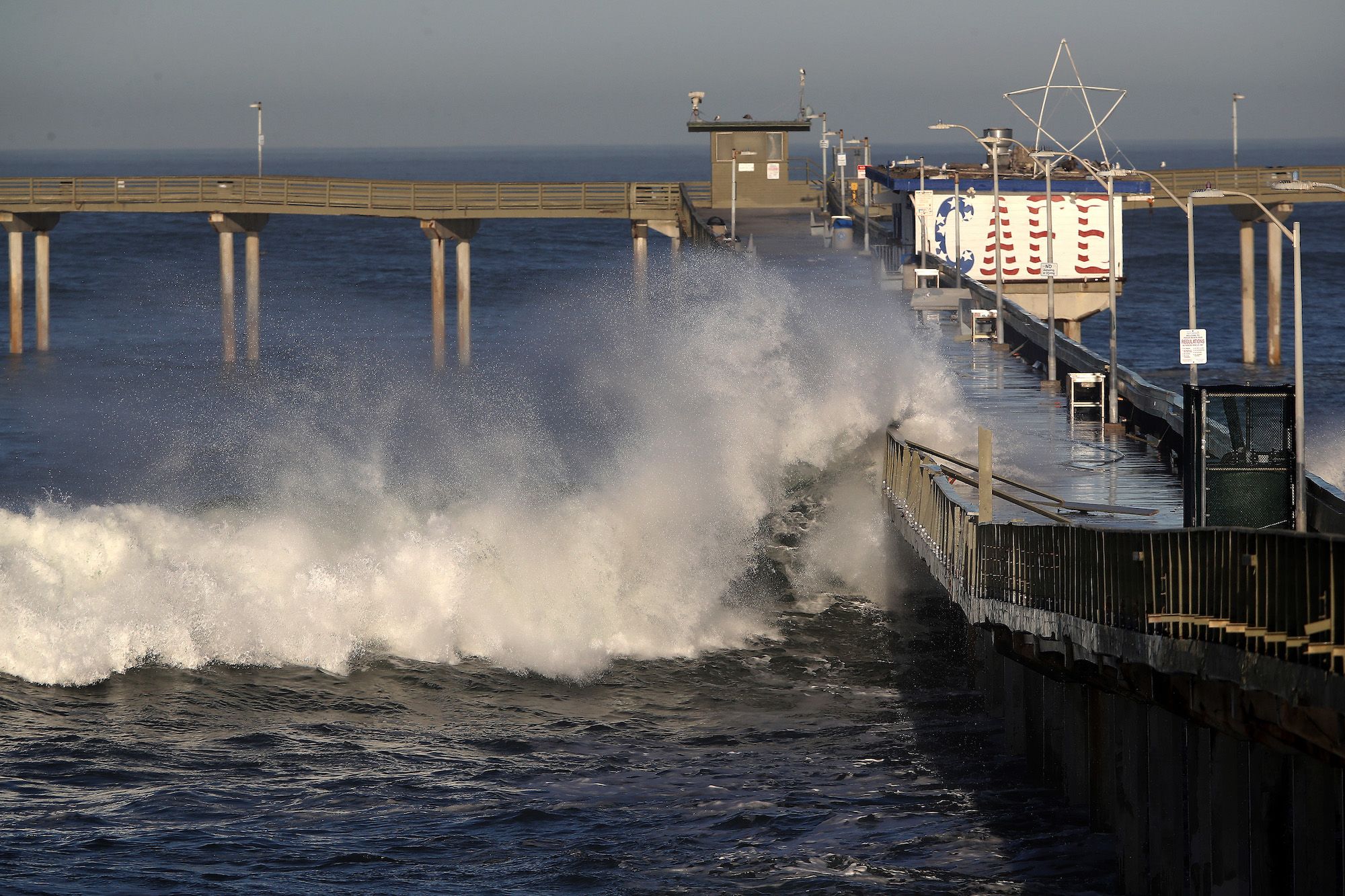San Diego's iconic Ocean Beach Pier closes for good after storm damage ...