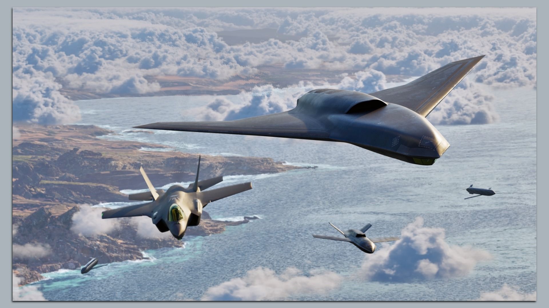 Lockheed's Skunk Works unveils Vectis, a stealthy drone wingman