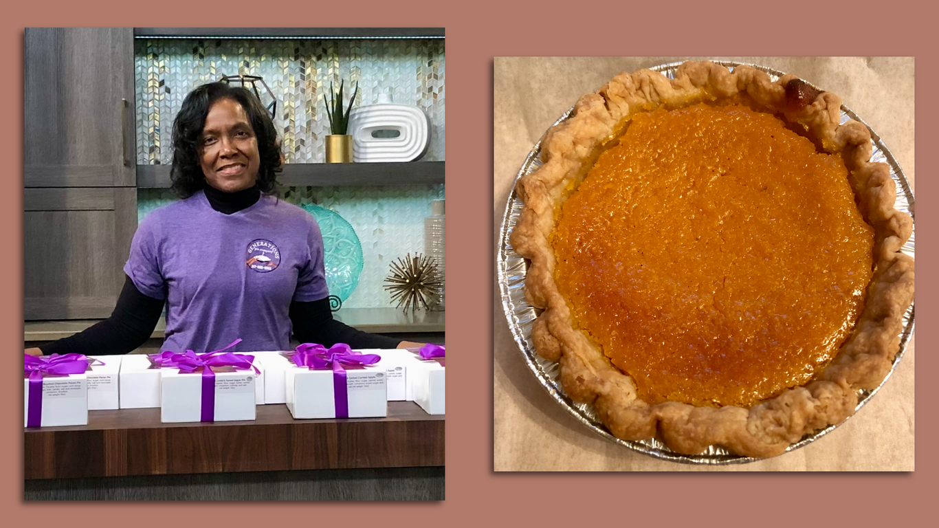 Meet the Maker: Maria Johnson, owner of Generations Pie Company - Axios ...