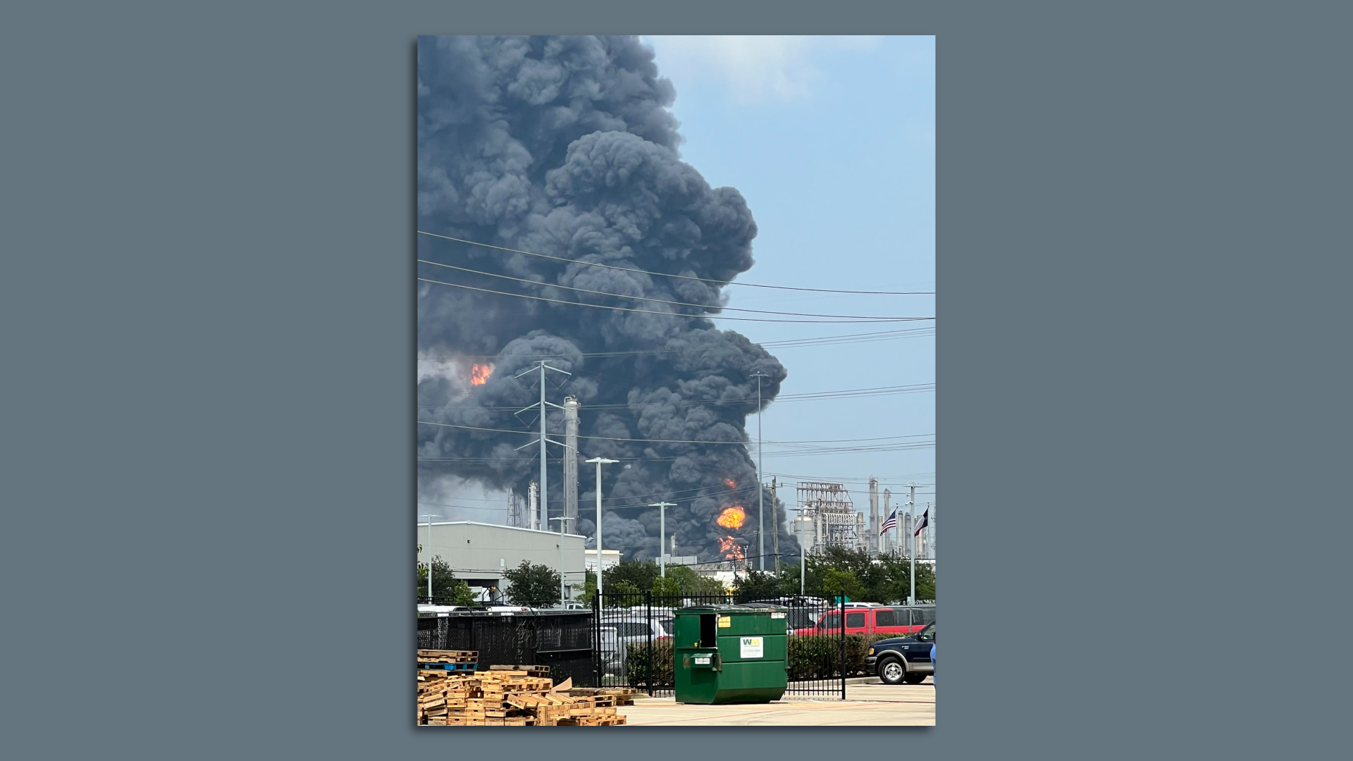 Fire at Deer Park chemical plant east of Houston - Axios Houston