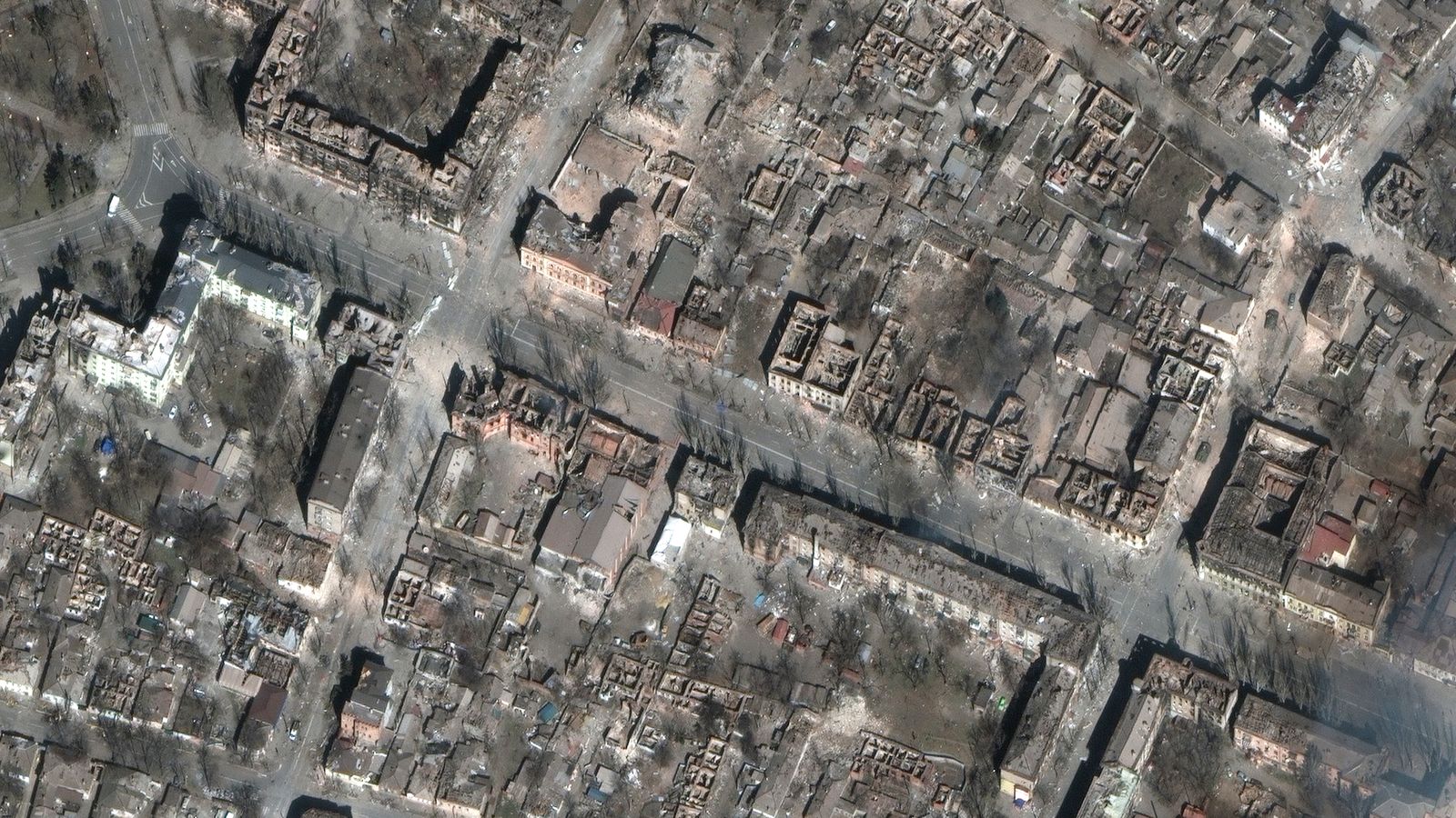 Photos: Mariupol devastated after Russian bombardment