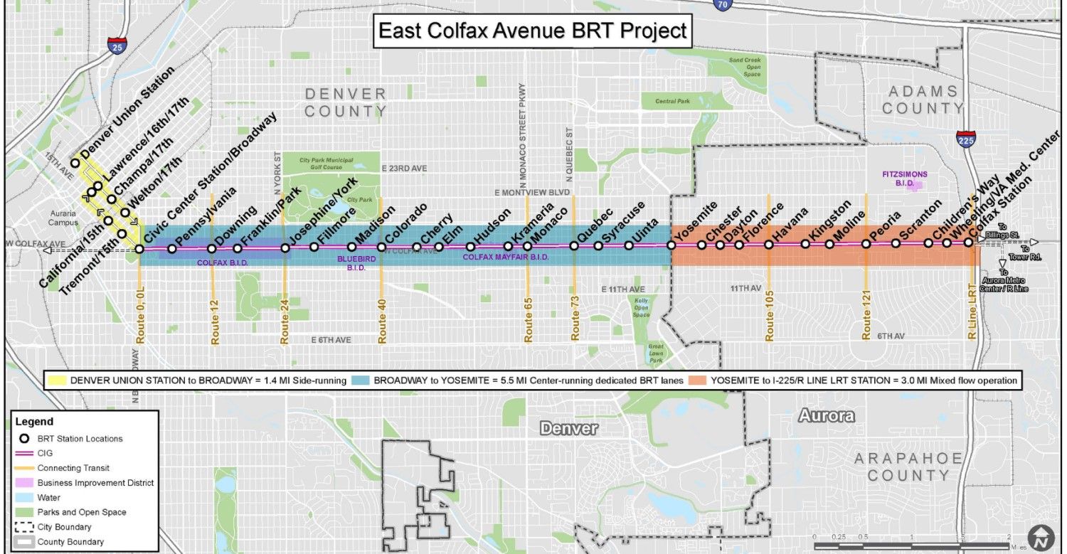 Businesses brace as construction begins on Denver's Colfax rapid ...