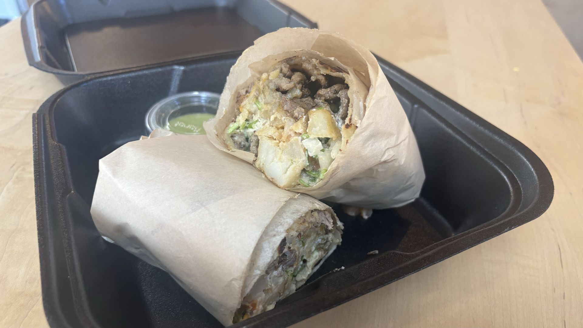 Bite of the week: Taco Lady's California burrito - Axios Salt Lake City