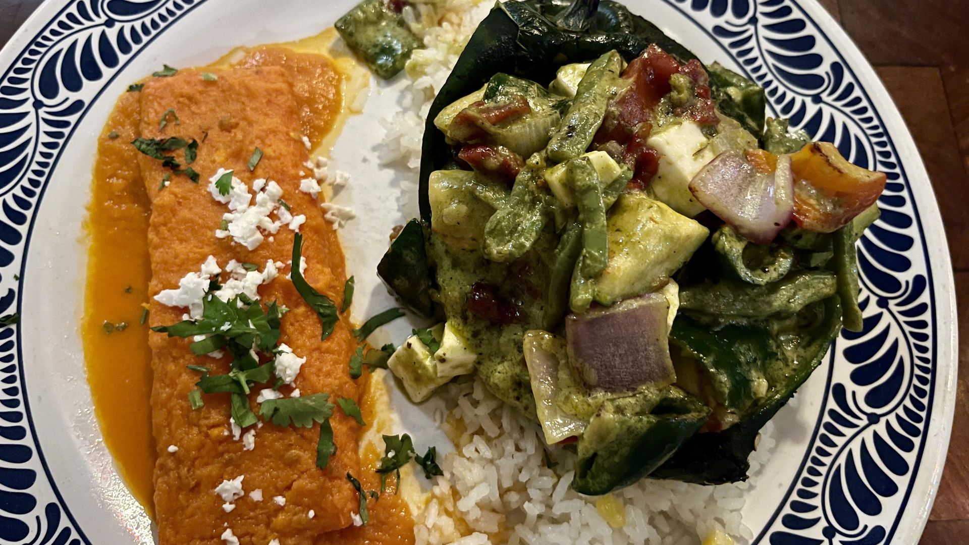 Two, one, oh : Vegetable-friendly Tex-Mex - Axios San Antonio