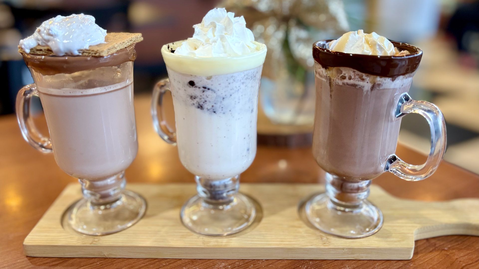 Try an Instagram-worthy hot cocoa flight at Chocolate Cafe in Columbus ...