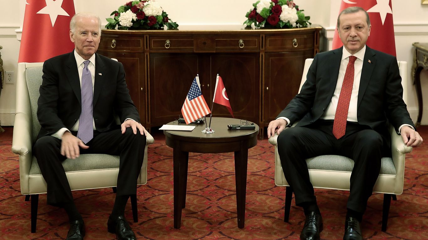 Erdogan says he and Biden must seek to resolve tensions at upcoming meeting