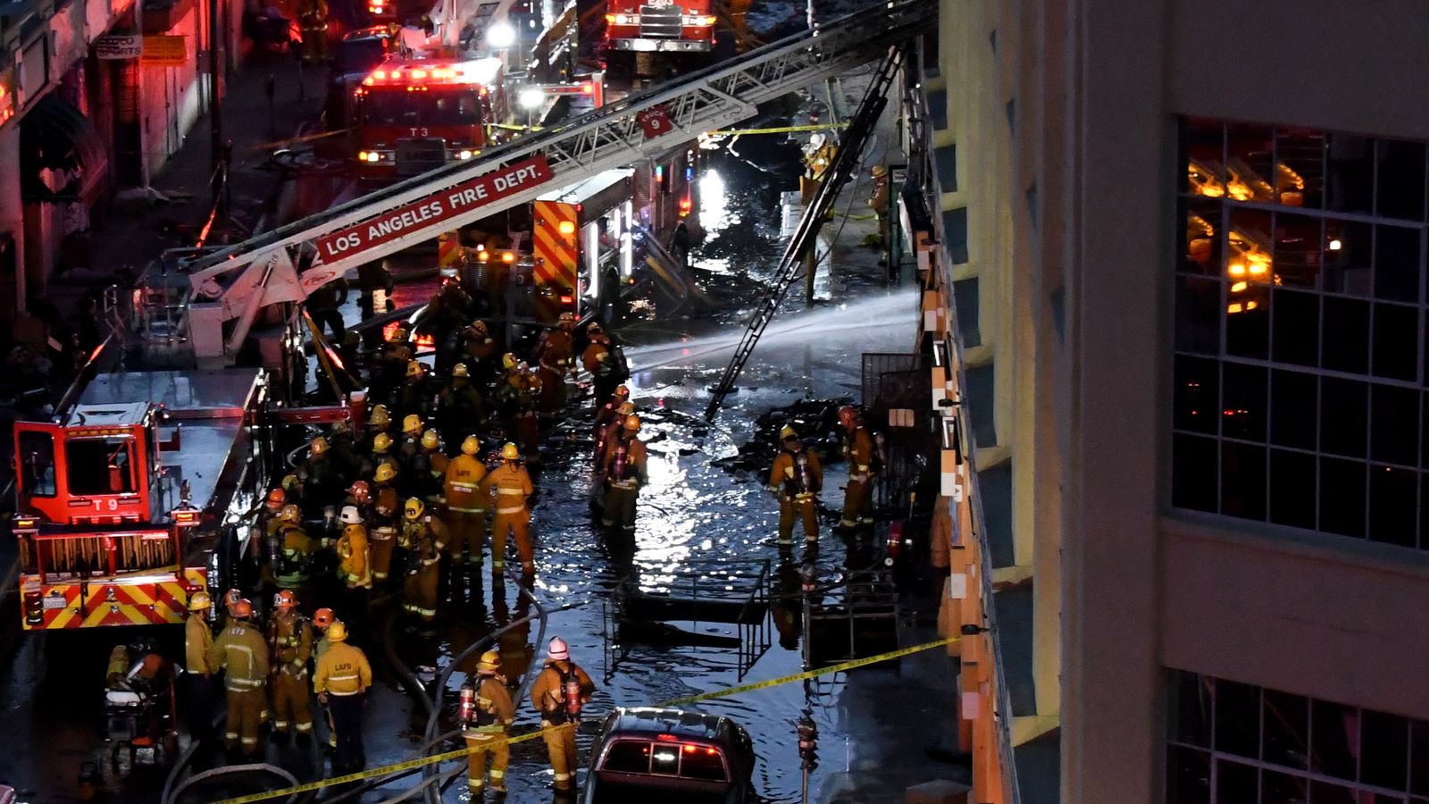 Firefighters injured in fire, explosion at LA hash oil maker