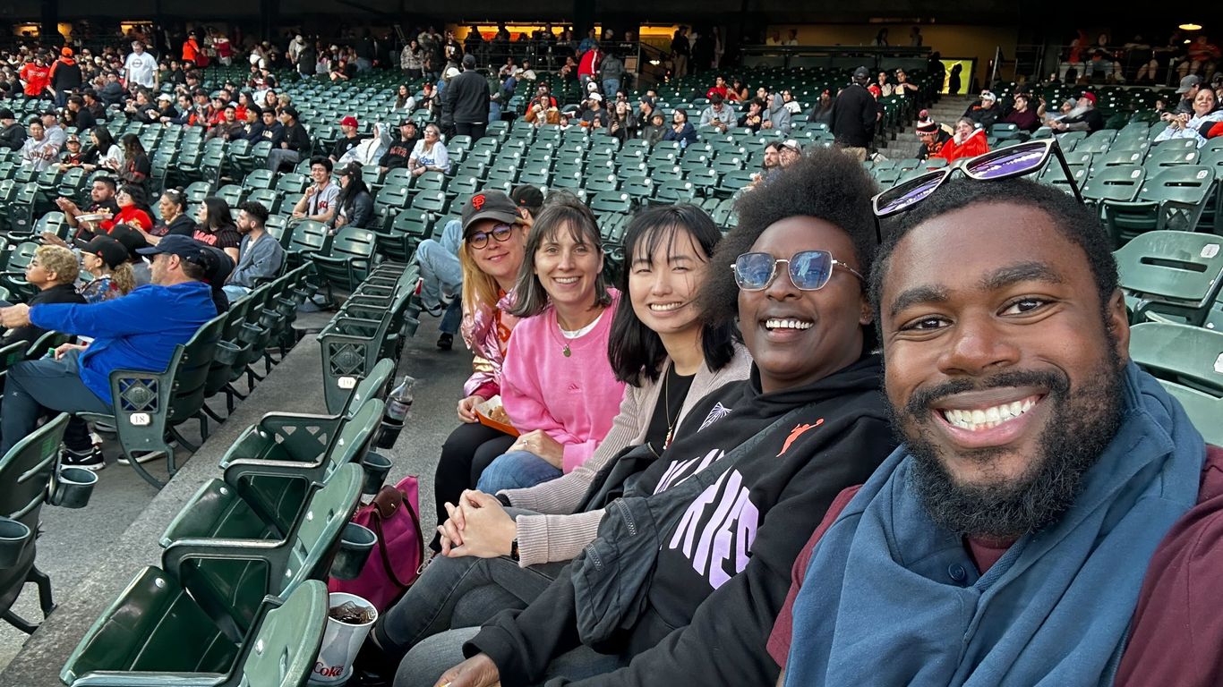 That time we went to the Giants game - Axios San Francisco