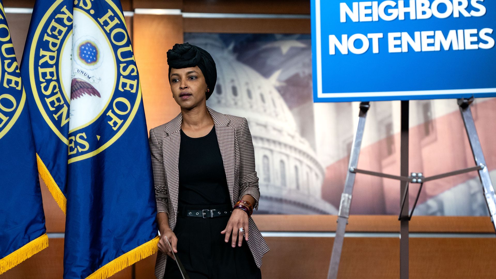 Ilhan Omar privately plots to impeach Hegseth, Waltz and Ratcliffe