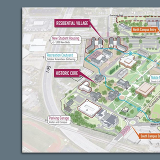 Virginia State University Campus Map