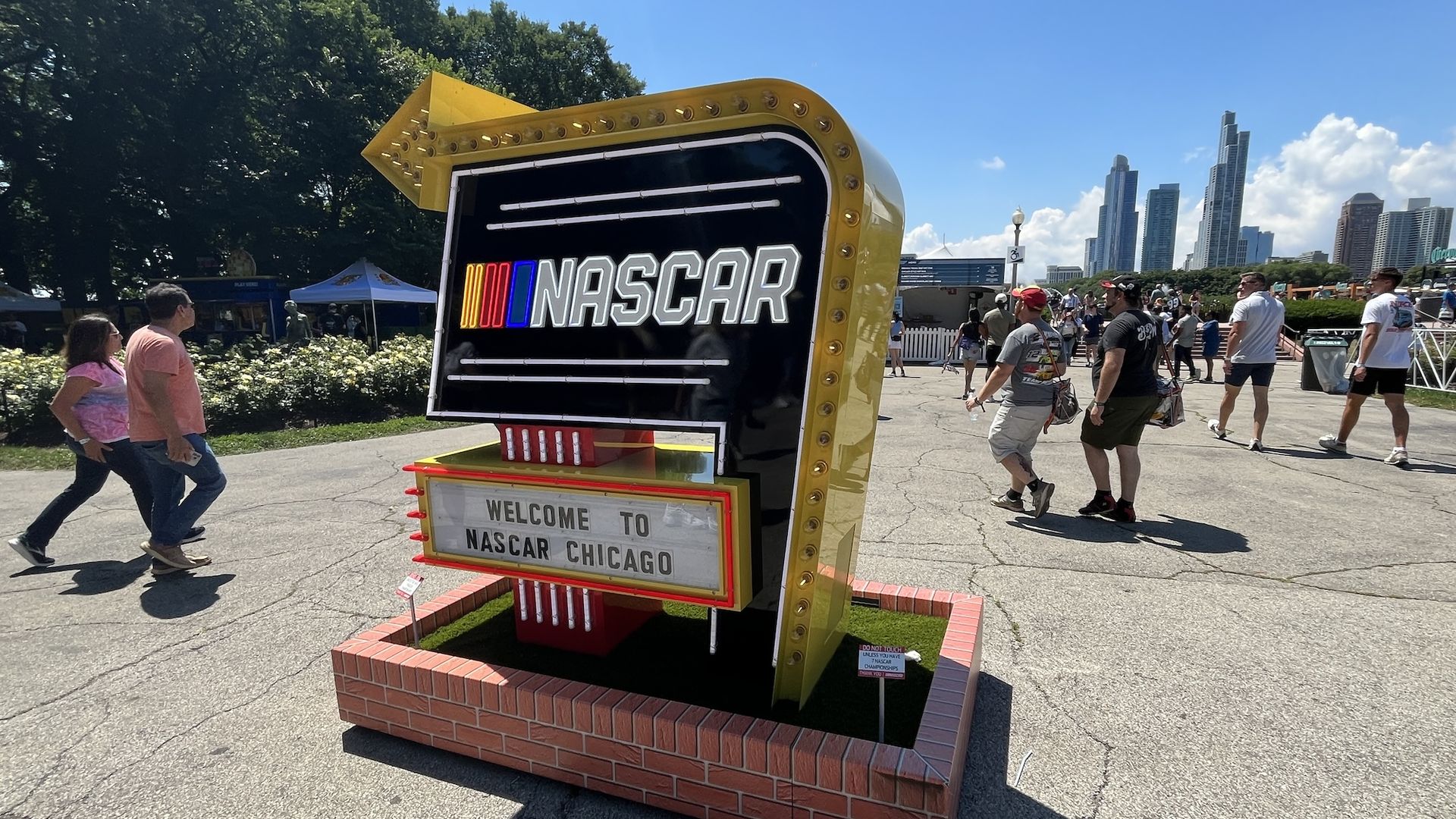 NASCAR Chicago Street Race faces rain again in second year - Axios Chicago