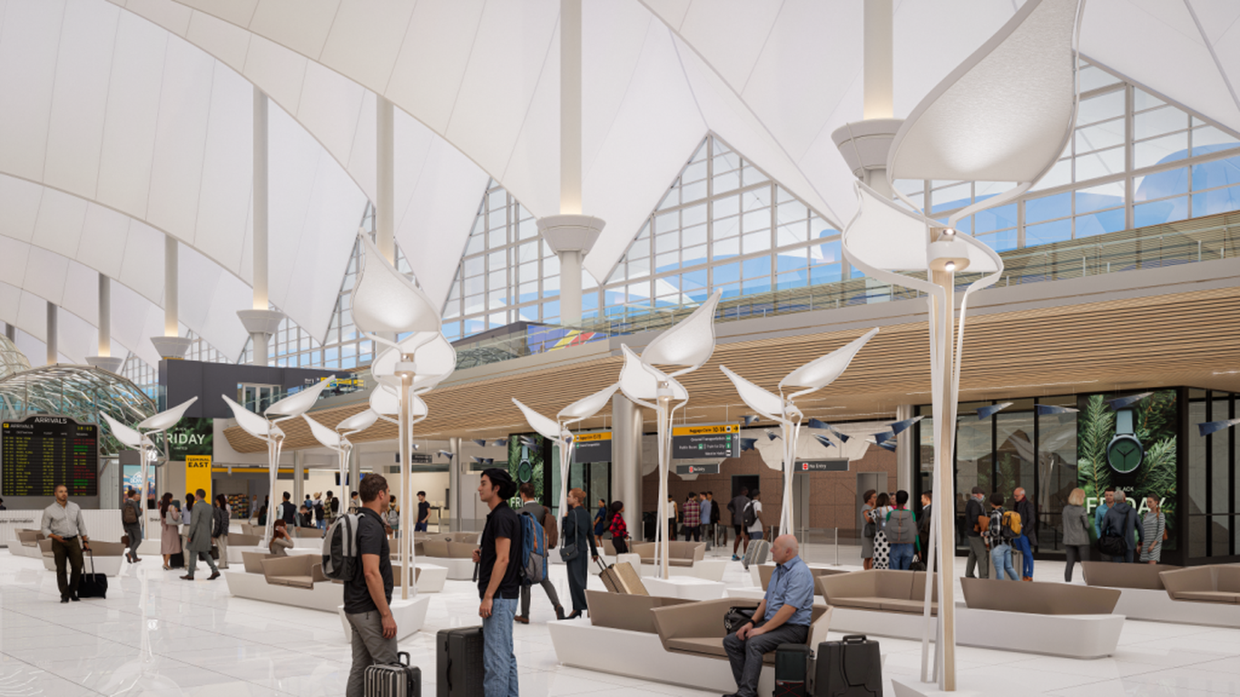 Denver airport's $2B renovation to finish early — see the stunning new ...