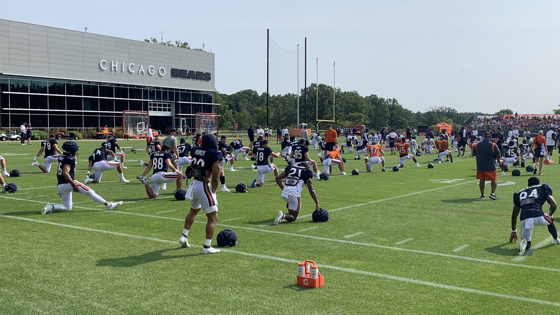 Chicago Bears start NFL training camp with high hopes for Caleb ...