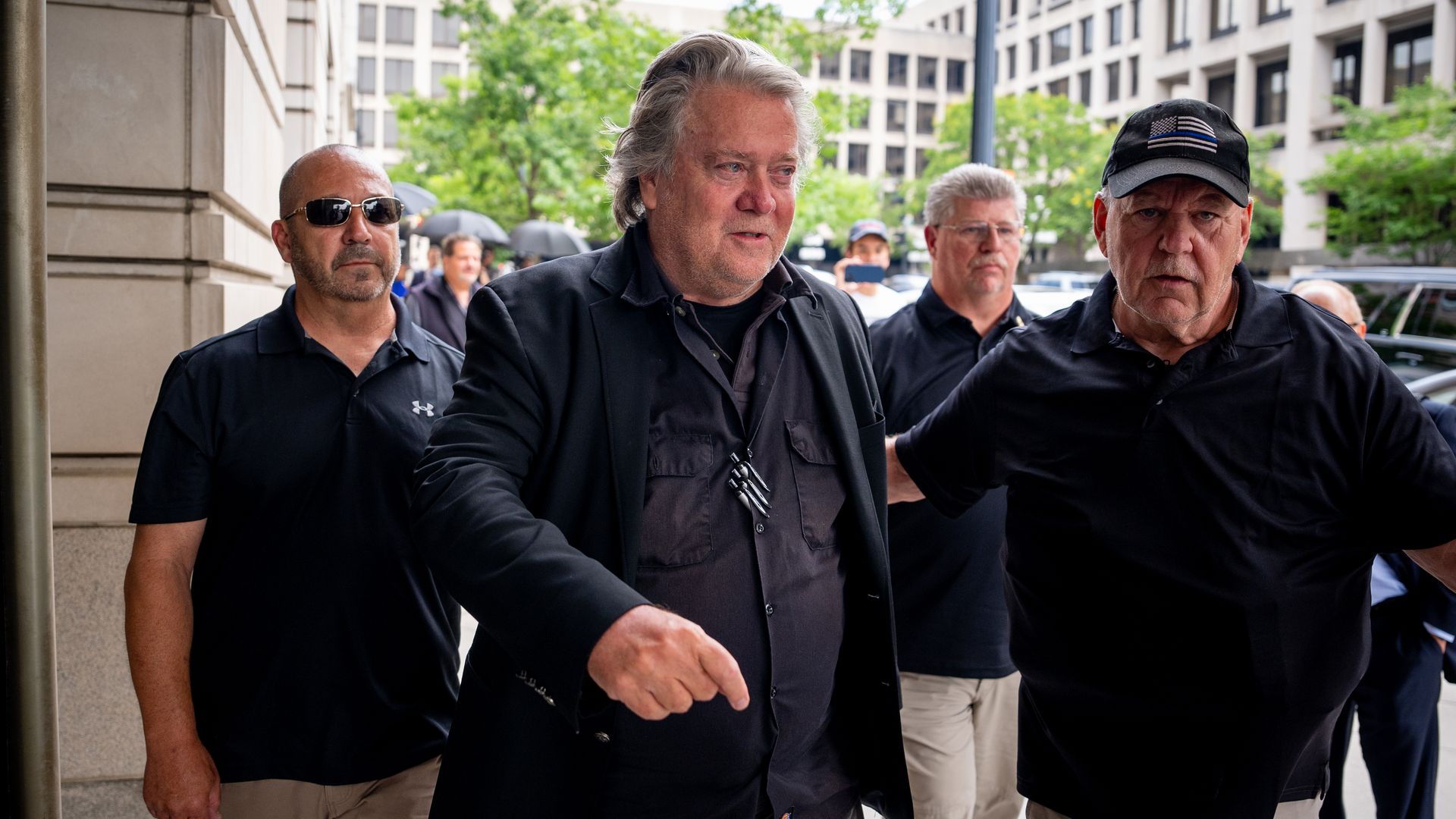 Trump ally Steve Bannon arrives at federal prison to begin 4-month sentence