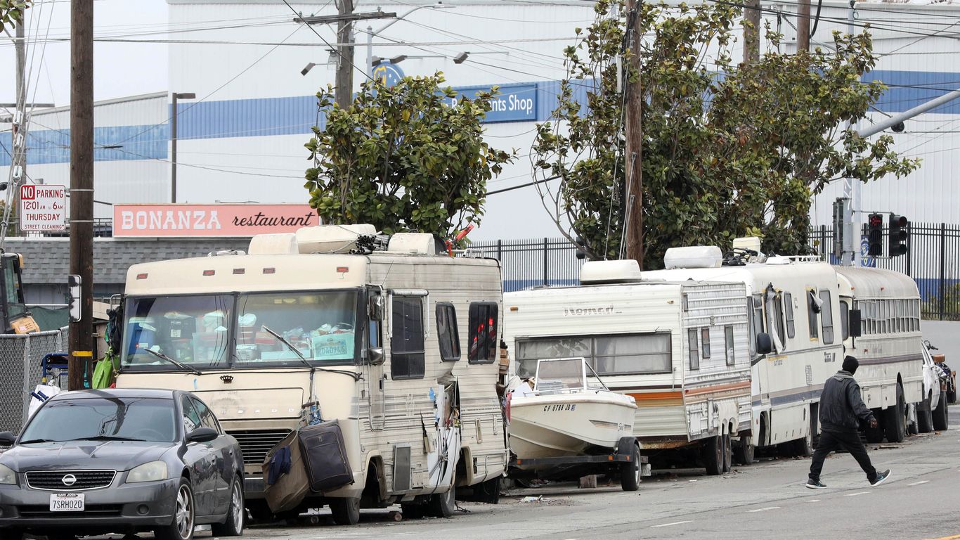 San Francisco bans long-term RV living in citywide crackdown - Axios ...
