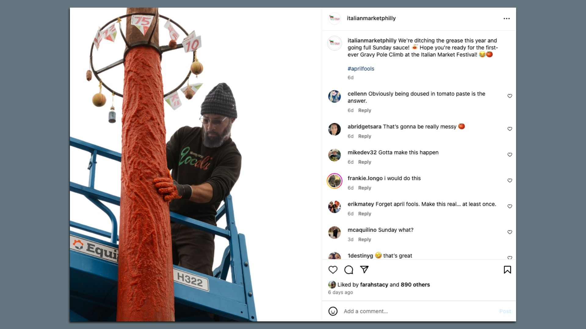 Philly Italian festival will grease poles this year - Axios Philadelphia